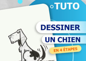 Comment dessiner un chien en seulement 4 étapes